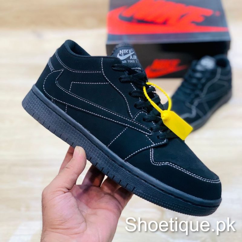 AJ 1 Lows - Black Phantom - Sleek Style & Comfort